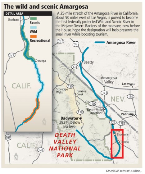 Federal protection for Amargosa River may boost tourism in region | Las ...