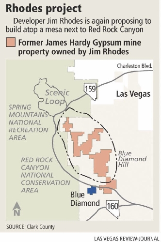 Developer finds thrill on Blue Diamond Hill | Las Vegas Review-Journal