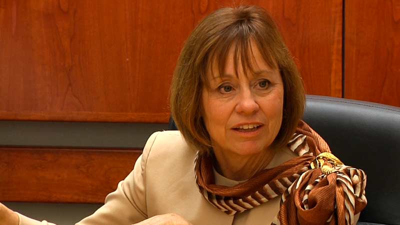 Sharron Angle answers questions from the Review-Journal’s editorial ...