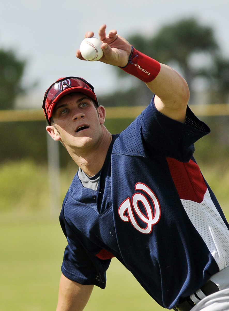 Bryce Harper’s first day as a pro | Las Vegas Review-Journal