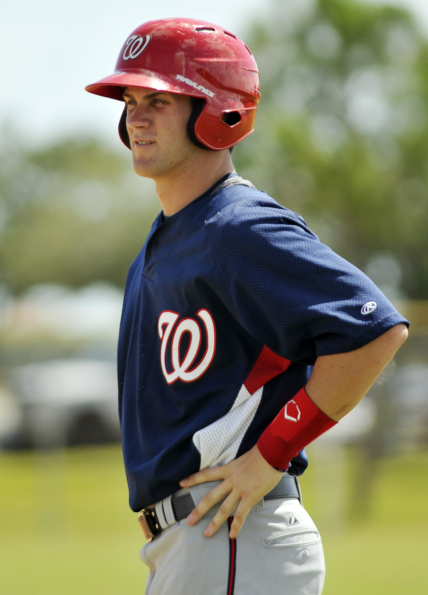 Bryce Harper’s first day as a pro | Las Vegas Review-Journal