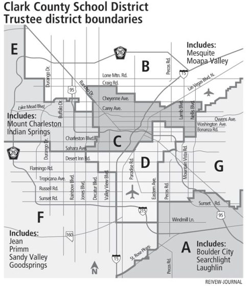 SCHOOL BOARD DISTRICT B | Las Vegas Review-Journal