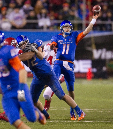 Boise State QB overcomes slow start, mistakes to dissect Utah | Las ...