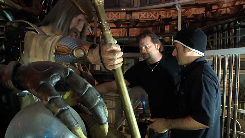 Fear and Loafing: Corey puts a finger on animatronics repair ...