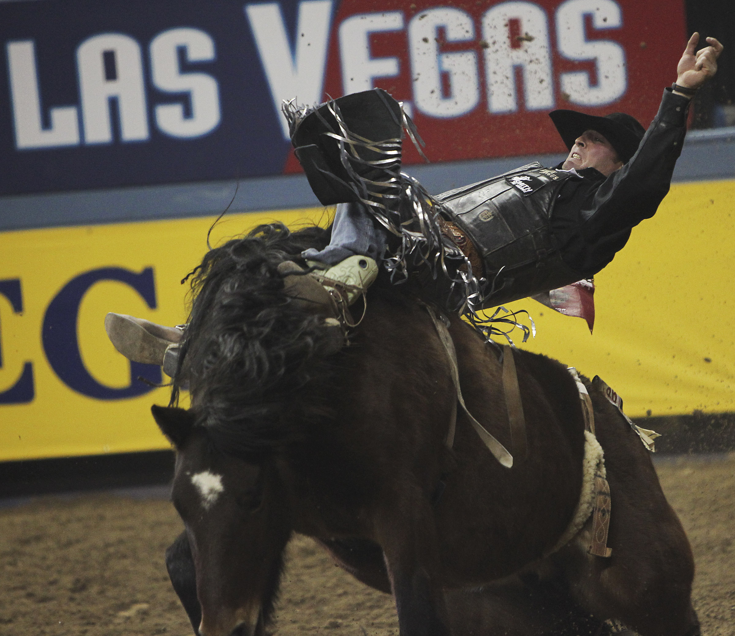Round Two of the National Finals Rodeo at Thomas and Mack | National ...