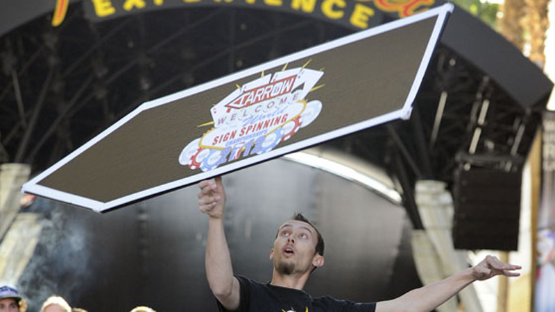 World Sign Spinning Championships in Las Vegas | News