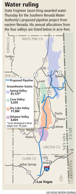 State allows pumping of groundwater from rural Nevada | Las Vegas ...