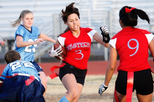 Flag football catches on with Clark County athletes | Las Vegas Review ...