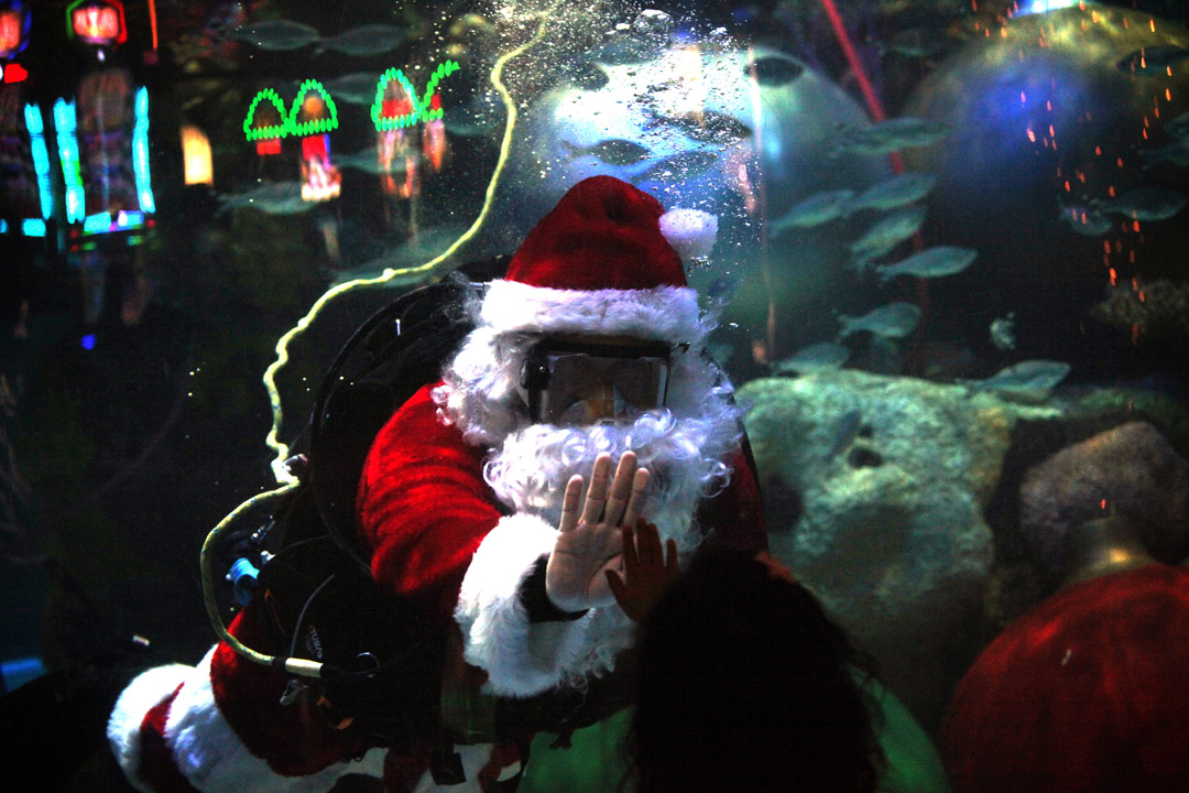 Underwater Santa | Las Vegas Review-Journal