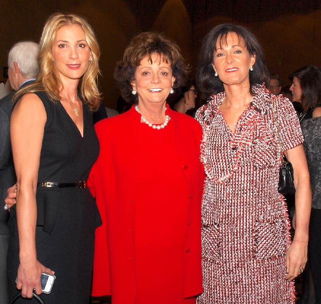 Teresa Fertitta, from left, Vicki Fertitta and Delise Sartini at the ...