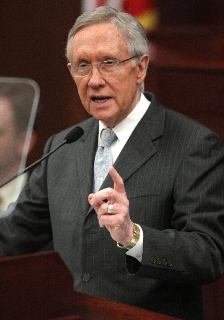 Reid tells Legislature time to invest in future, including a Las Vegas ...