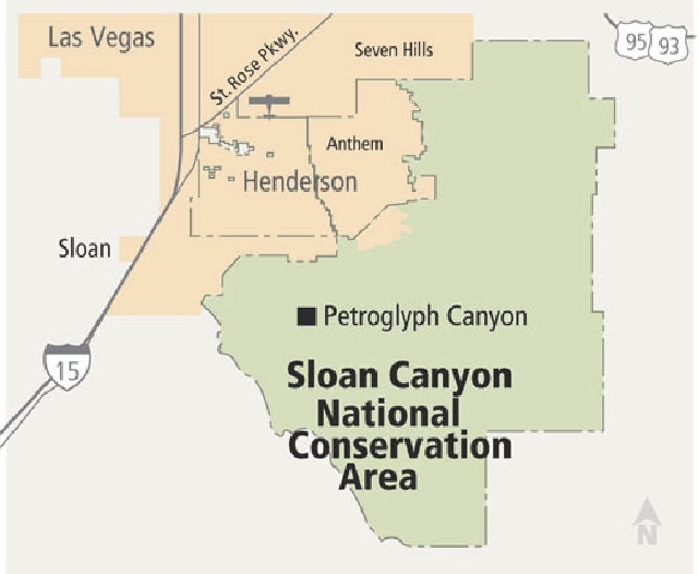 Sloan Canyon treasures beckon but lack of access hurts | News