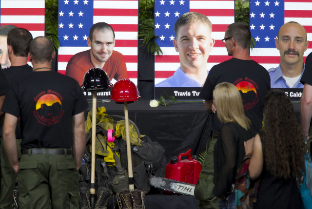 ‘Bless my Hotshot crew’: Survivor speaks at vigil | Nation and World | News