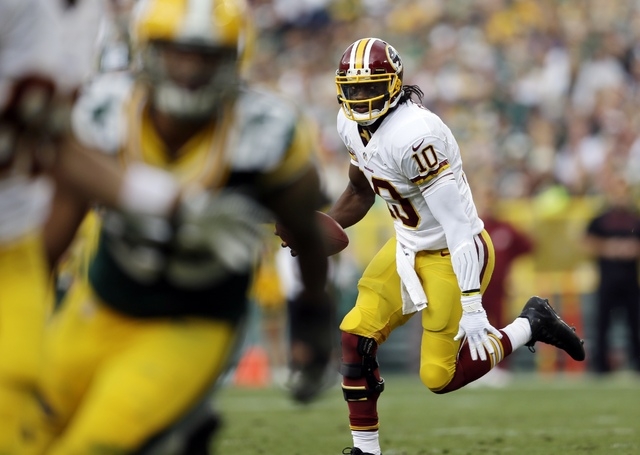 RG3, Redskins can get season back on track against Lions | Las Vegas ...