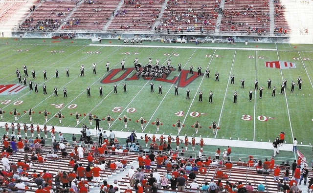 Curled mustache can be UNLV band’s answer to dotted ‘i’ | Ron Kantowski ...