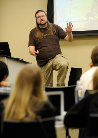 Fantasy author finds eager market for his popular writing classes | Las ...