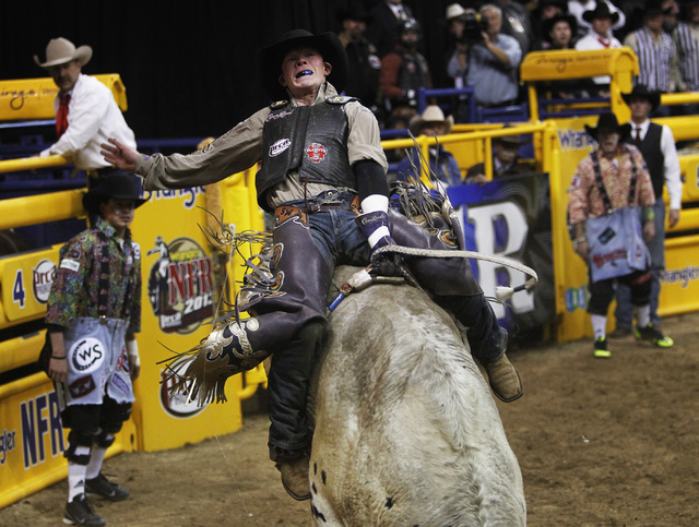 Bull rider lands on his feet, thanks to charity | Las Vegas Review-Journal