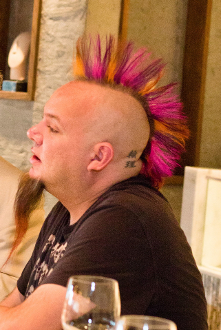 Food critic Al Mancini has been easily recognizable with the colorful ...