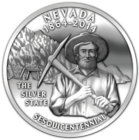 New Nevada sesquicentennial coin comes off 1869 press | News
