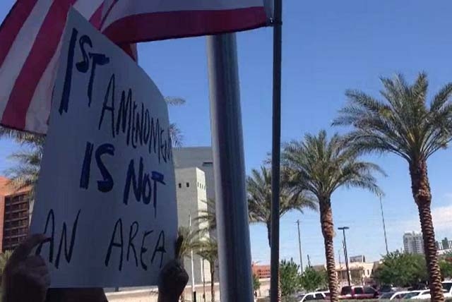 Cliven Bundy supporters bring cattle roundup protest to Las Vegas ...
