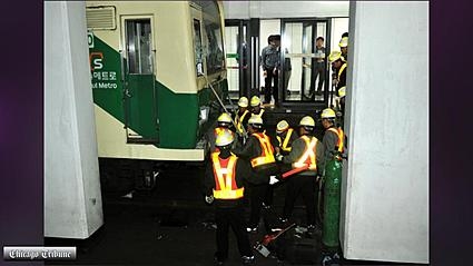 200 injured after train collision on South Korea subway line | Nation ...
