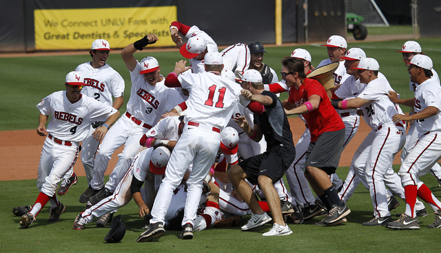 UNLV sweeps UNR, grabs share of MW title | Las Vegas Review-Journal