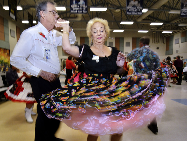 Colorful outfits, interesting calls make square dancing fun for hordes ...