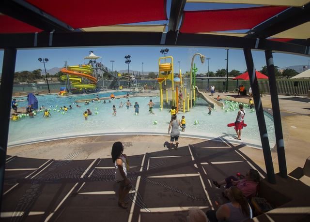 Las Vegas’ new Garside Pool opens with a splash | Local Las Vegas | Local