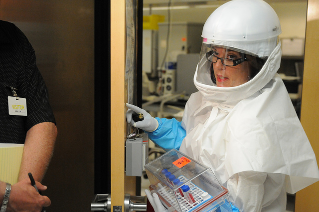 Reporters tour public health lab 10 years after it opened | Las Vegas ...