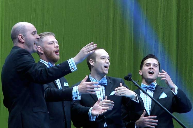 Video: Barbershop singing brings week of harmony | Local Las Vegas | Local