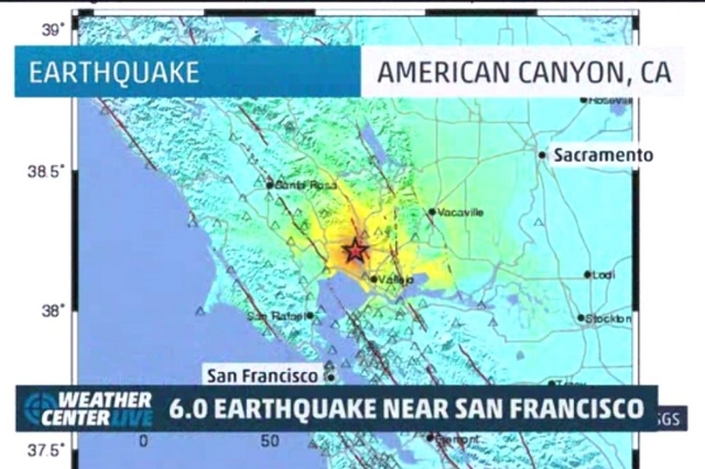 Large earthquake causes injuries, building damage in California ...