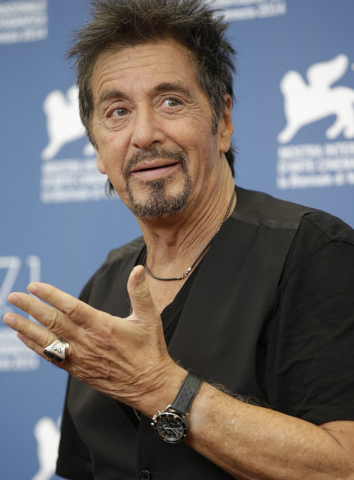 Pacino hits red carpet in Venice Film Fest with 2 films | Las Vegas ...