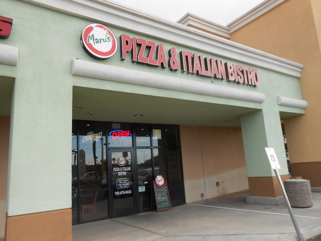 Maru’s Pizza & Italian Bistro is tribute to family and tradition | Las ...