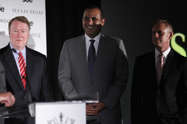 VIP reception, fireworks herald debut of $415 million SLS Las Vegas ...