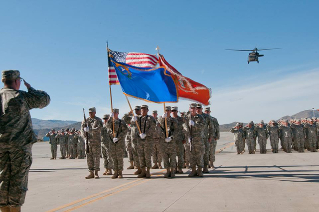 More Nevada troops deployed despite drawdown | Las Vegas Review-Journal