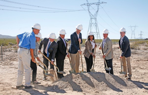 Ground broken for solar project near Primm | News