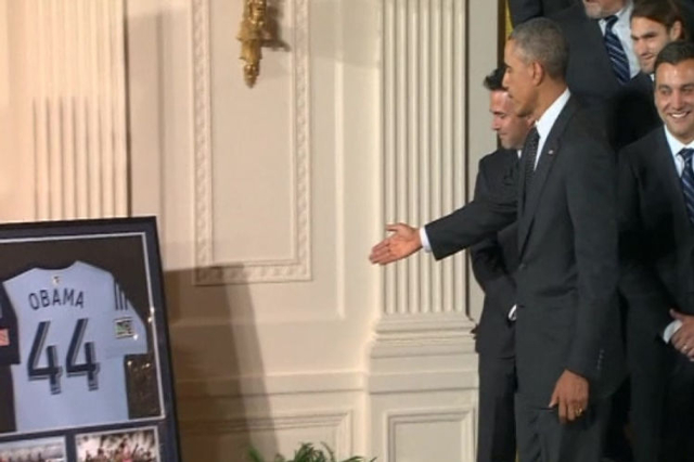 Obama hosts 2013 MLS Cup champs, Sporting Kansas City | Sports
