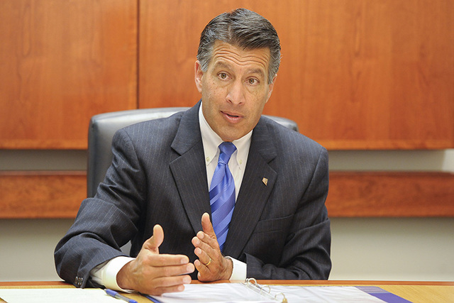 Sandoval sets sights on education, tax reform in second term | Las ...