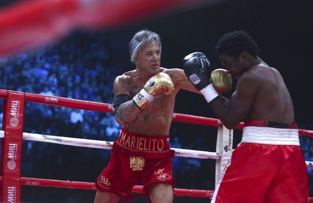 Mickey Rourke Boxing Injuries