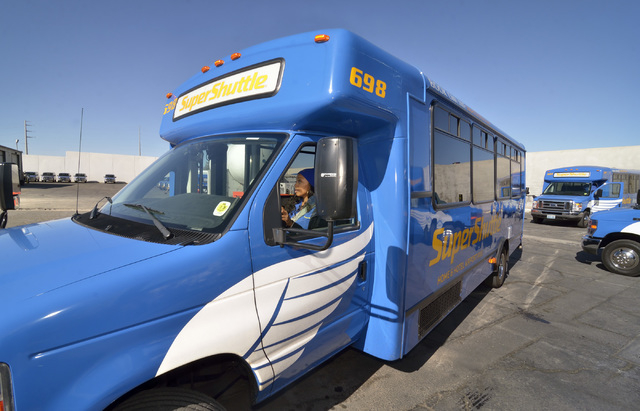 SuperShuttle adds residential areas to ride-share model | Las Vegas ...
