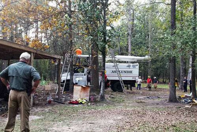 Kid rescued after climbing 50 feet up tree | Uncategorized