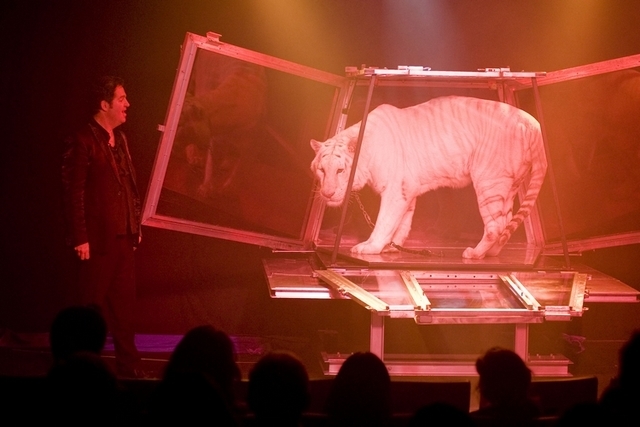 Dirk Arthur the last magician to commune, commute with tigers | Las ...