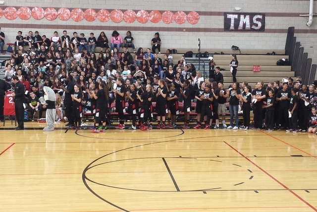 Tarkanian Middle School honors late UNLV coach — PHOTOS | Las Vegas ...