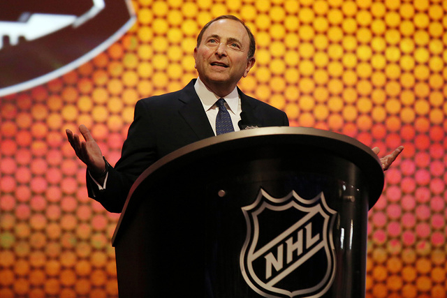 NHL Commissioner to attend Las Vegas press conference | Las Vegas ...
