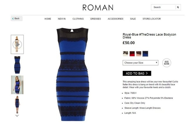 Here’s what color ‘The Dress’ really is, manufacturer says | Uncategorized