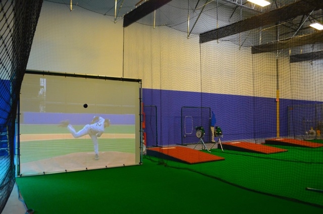 Batting range helps baseball players polish their game | Las Vegas ...