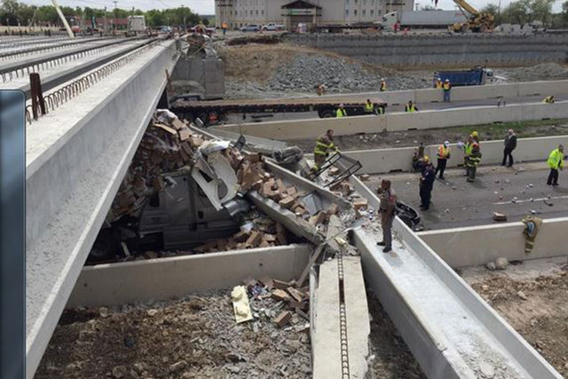 1 killed, several injured in Texas highway bridge collapse | Nation and ...