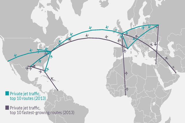 Jet Airways Route Map