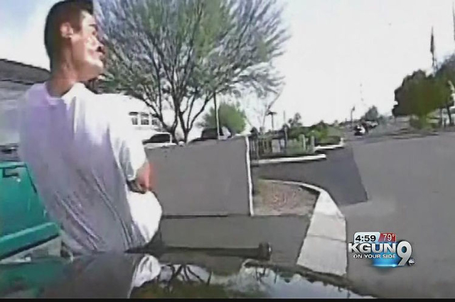 Ariz. police chief says cop who rammed suspect with car was justified ...