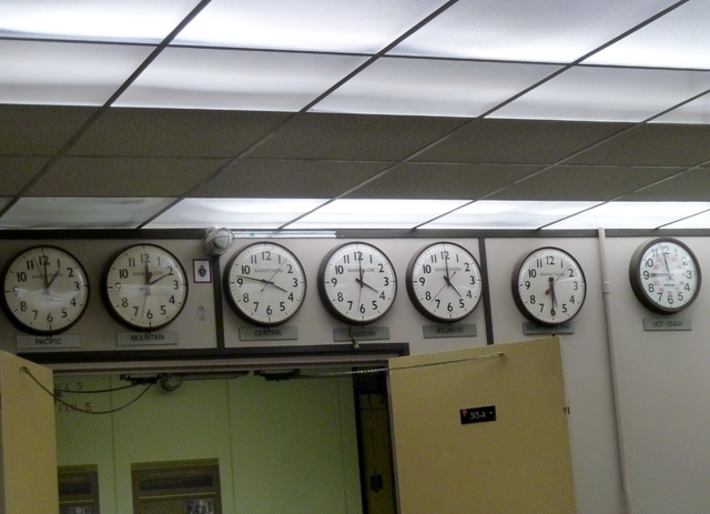 Inside the War Cabinet Room in the Diefenbunker in Ottawa, Canada,seven ...